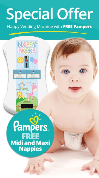 Nappy Vending Machine SPECIAL OFFER - Secure Vending Systems Ltd